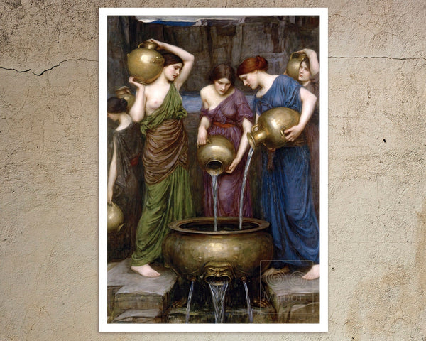 John William Waterhouse The Danaïdes 1903 - Fine Art Print – Mabon Gallery