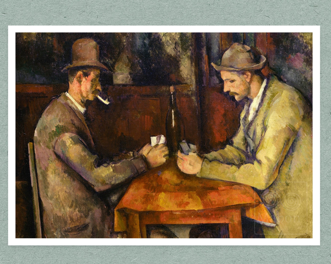 Paul Cézanne The Card Players - Fine Art Print – Mabon Gallery